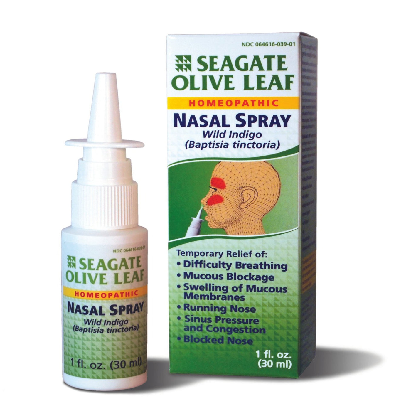Home Olive Leaf Nasal Spray 1 oz